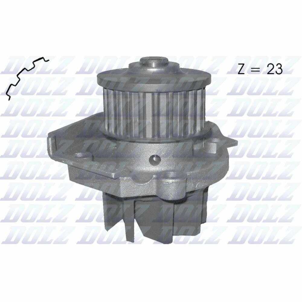 Помпа, водяной насос FIAT Panda/Punto 1.2/1.4L 03-/FORD KA