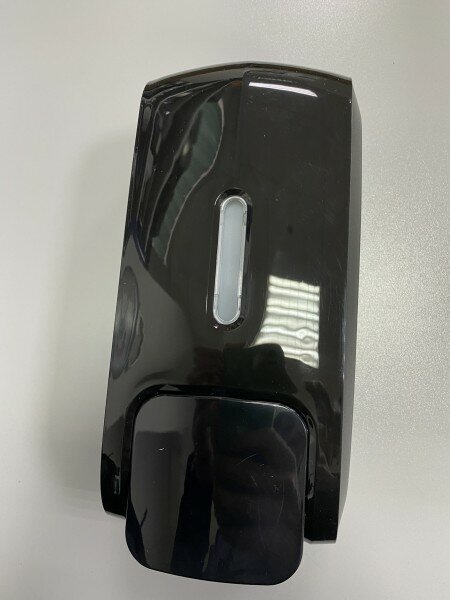 Дозатор для пены WisePro наливной механический 1000 мл, черный / 71025