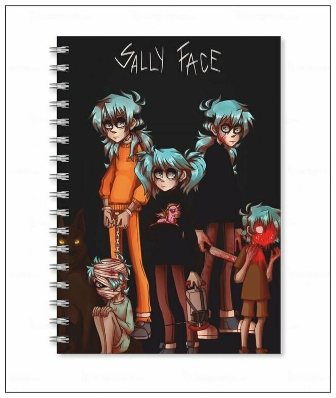 Тетрадь Sally Face, Салли Фейс №36