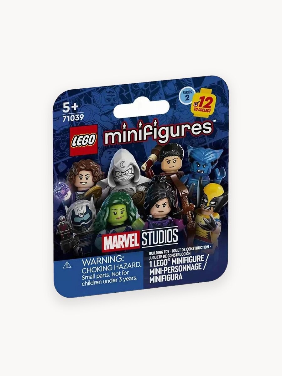 Конструктор LEGO Minifigures 71039 Marvel Серия 2 (одна случайная минифигурка)