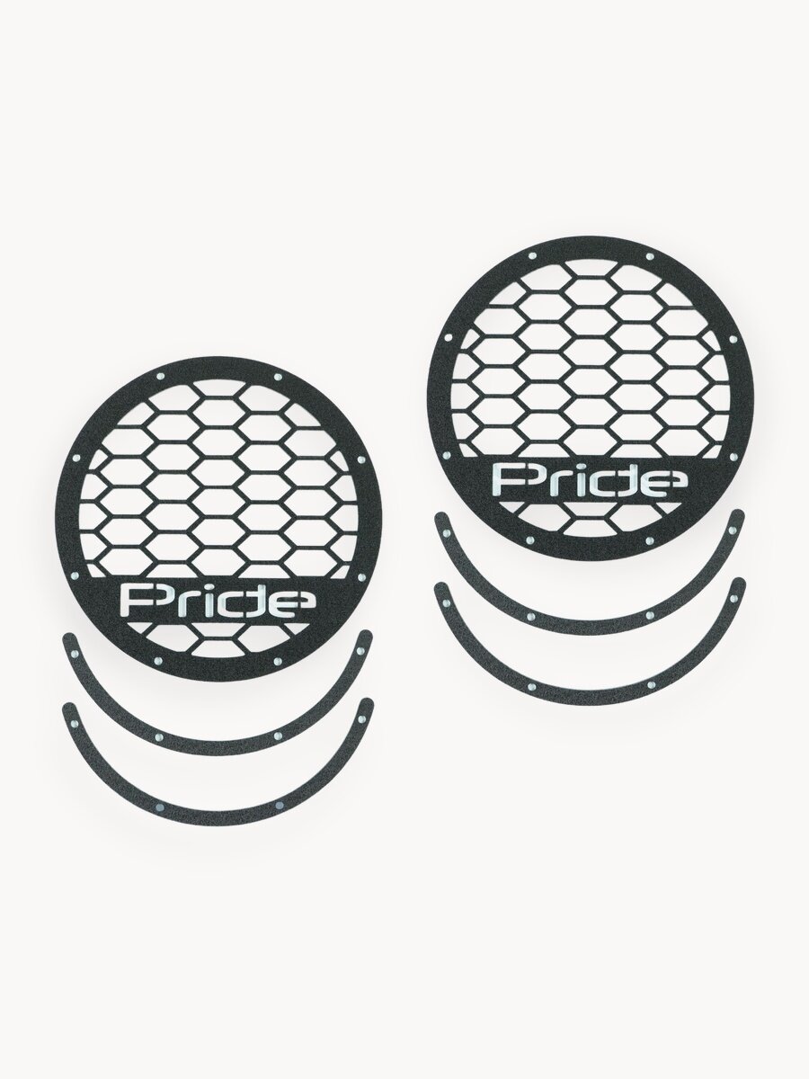 Сетка защитная / Грили для динамиков, 16,5 см 8 отверстий "Pride-1"