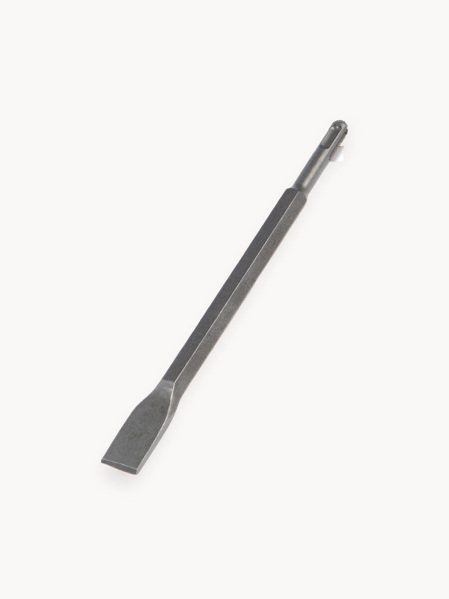 Зубило плоское тундра, SDS-plus, размер 14 х 20 x 250 мм, 1 шт.