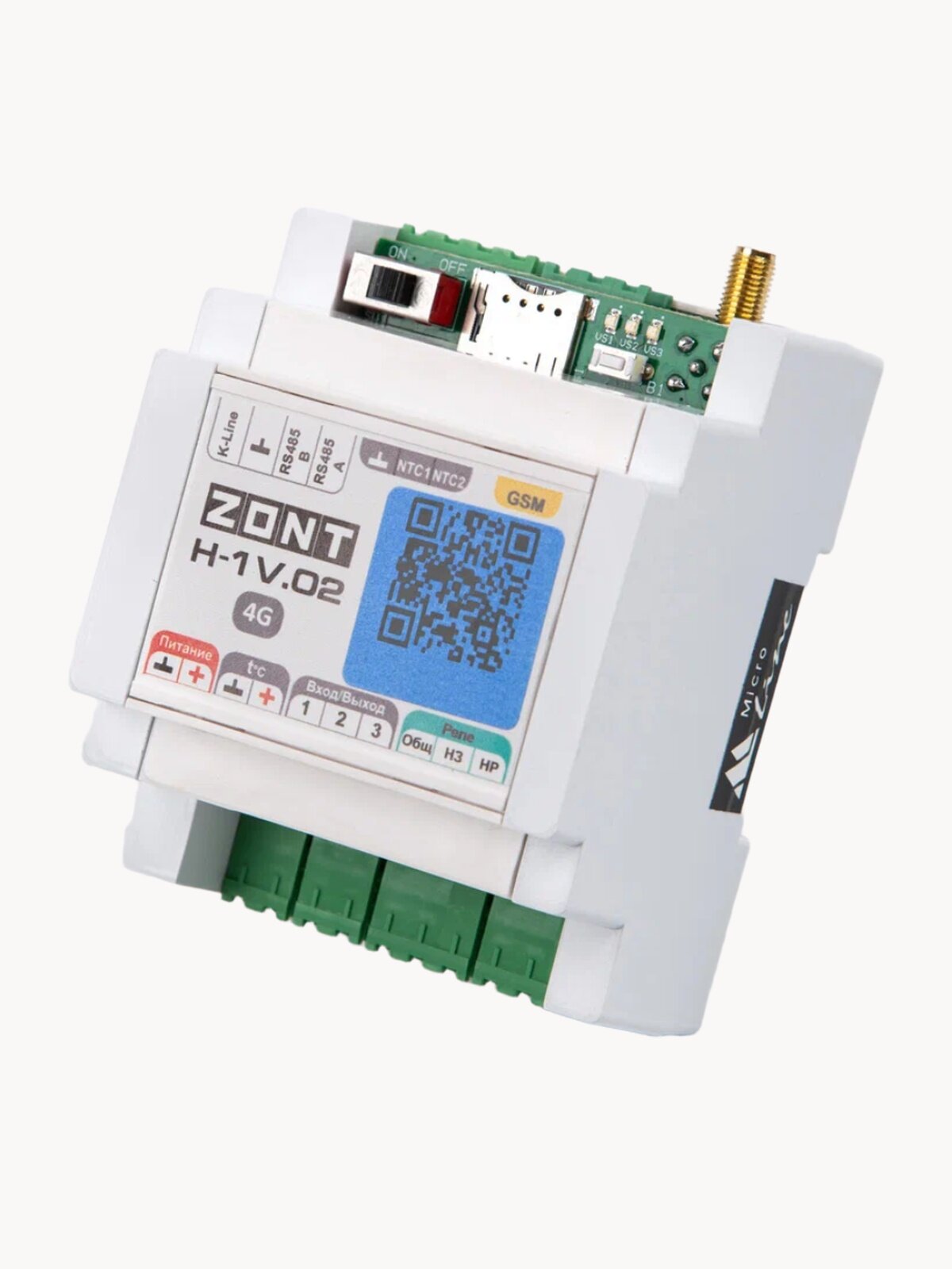 Отопительный контроллер ZONT H-1V.02, для управления котлом.