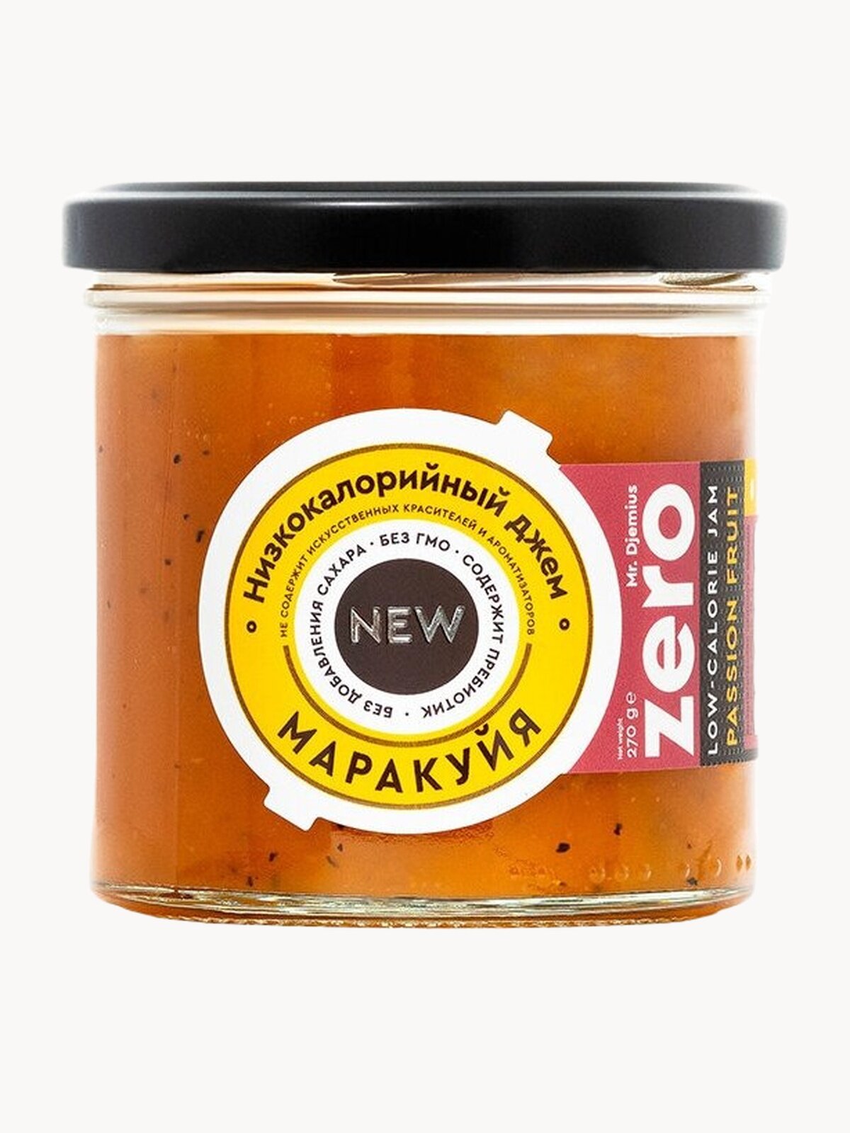 Низкокалорийный джем без сахара Mr.Djemius ZERO "Маракуйя" 270г