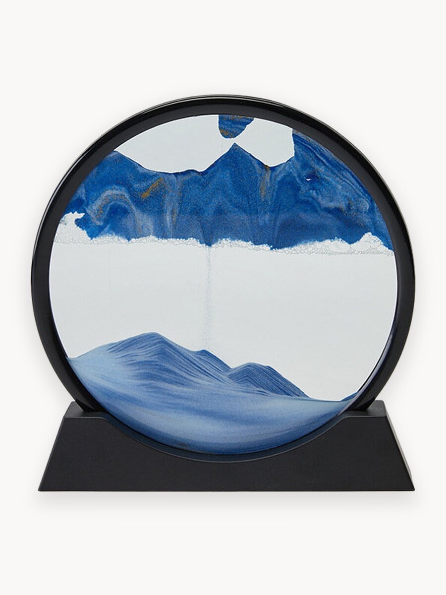 Картина-антистресс 3D песочная интерьерная в рамке, движущийся песок, креативная статуэтка, песочные часы Lianhouse