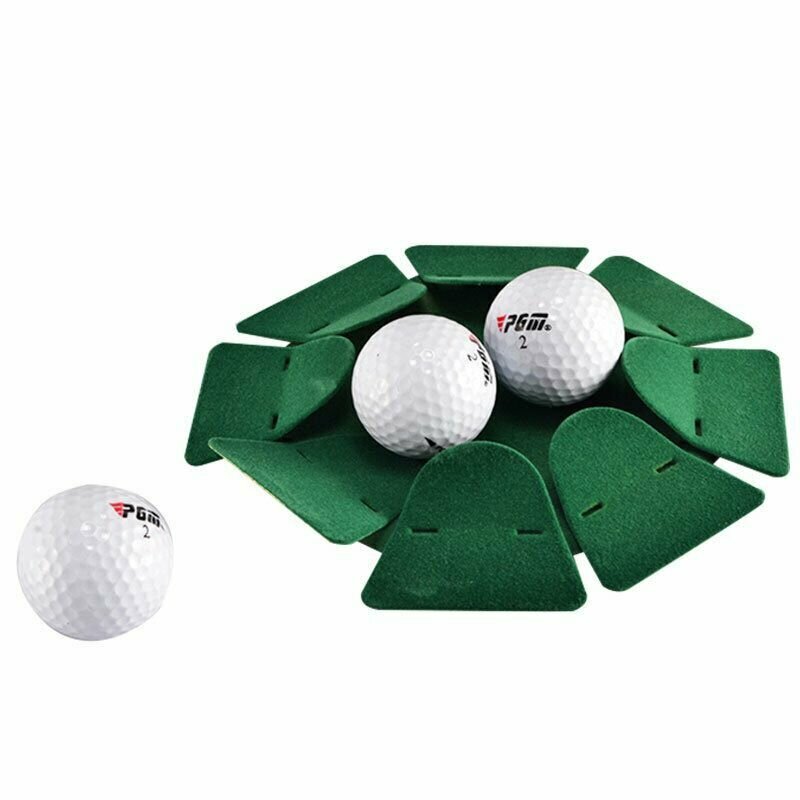 Лунка для гольфа и минигольфа лепестковая напольная металлическая