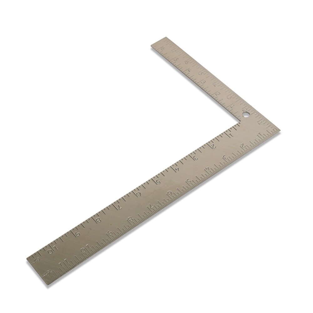 Угольник стальной столярный, 200х300 мм Workpro WP264009