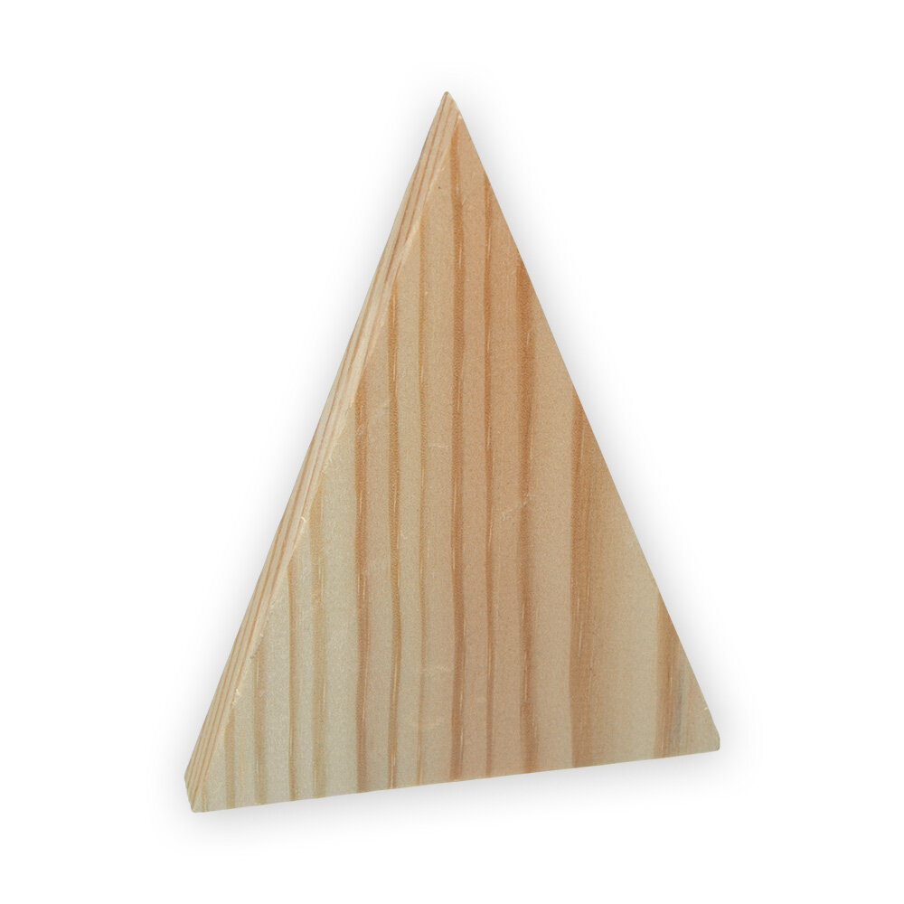 Mr. Carving ВД-428 Заготовка для декорирования Треугольник сосна декоративный элемент