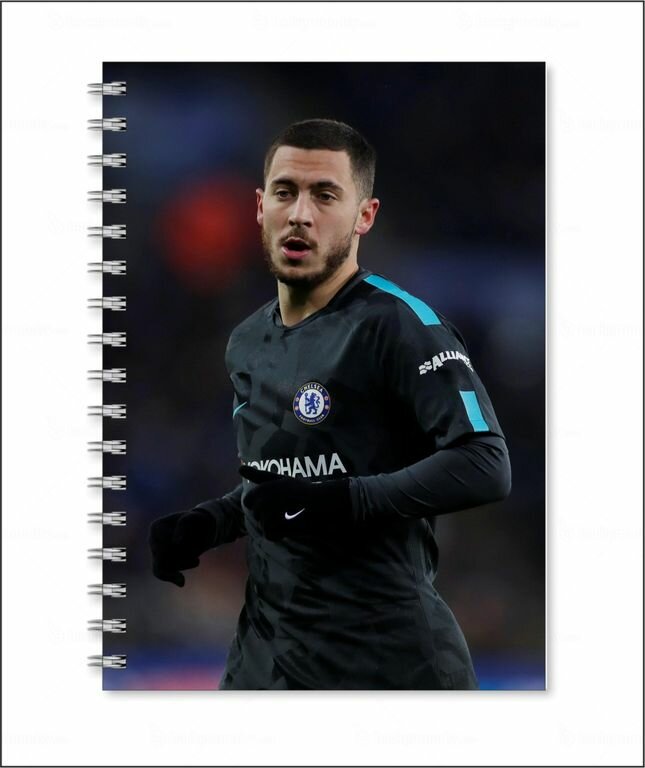 Тетрадь Эден Мишель Азар, Eden Michael Hazard №8, А5