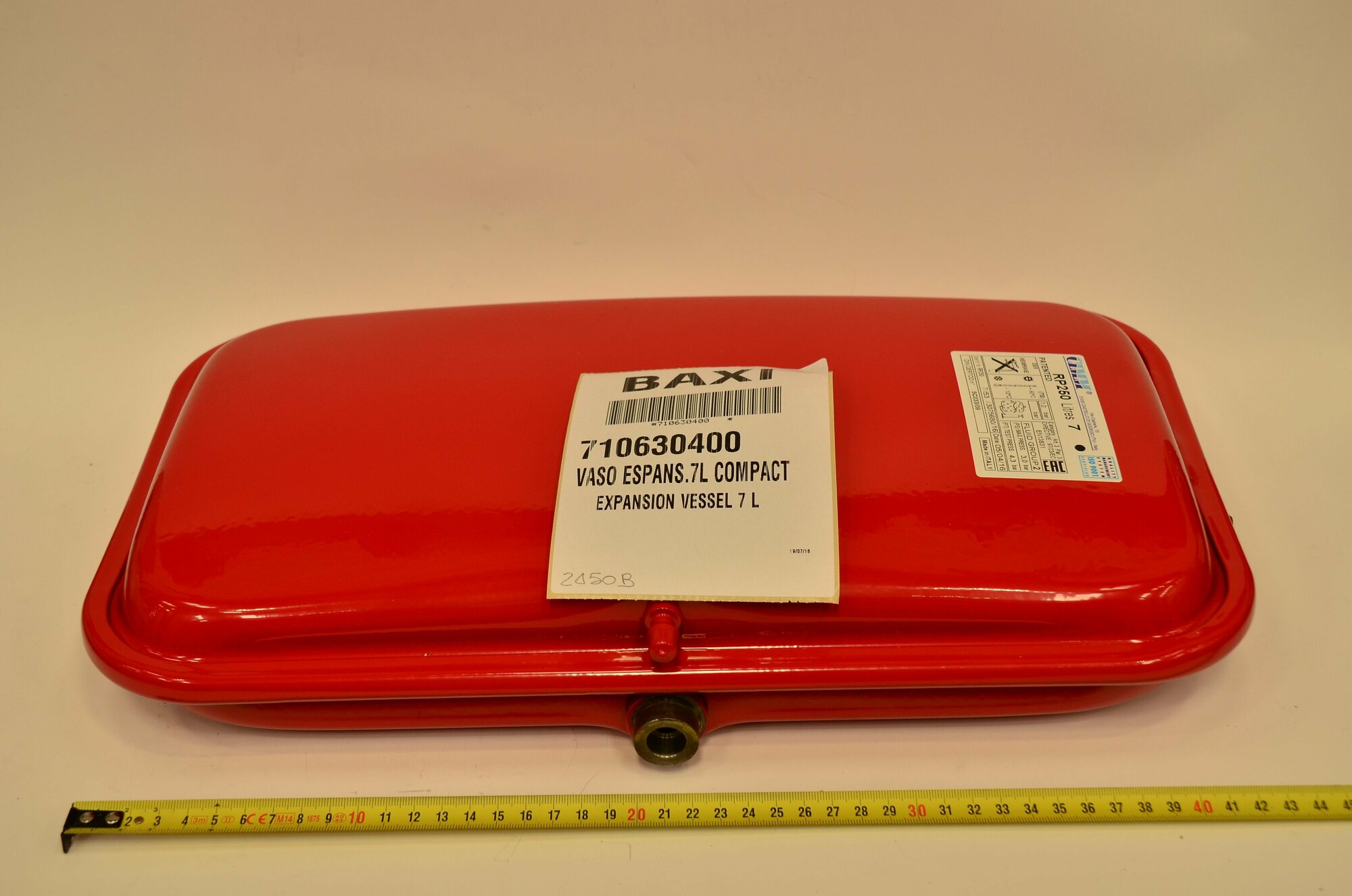 Расширительный бак 7 л (прямоугольный) DUO-TEC COMPACT 1.24/ 24, 20,28 Baxi 710630400