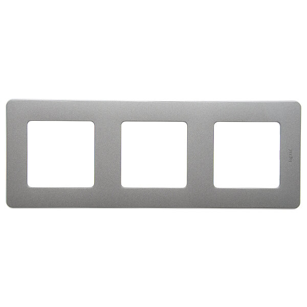 Рамка-3 Inspiria 673957 дымчатая Legrand (3 шт. в комплекте)