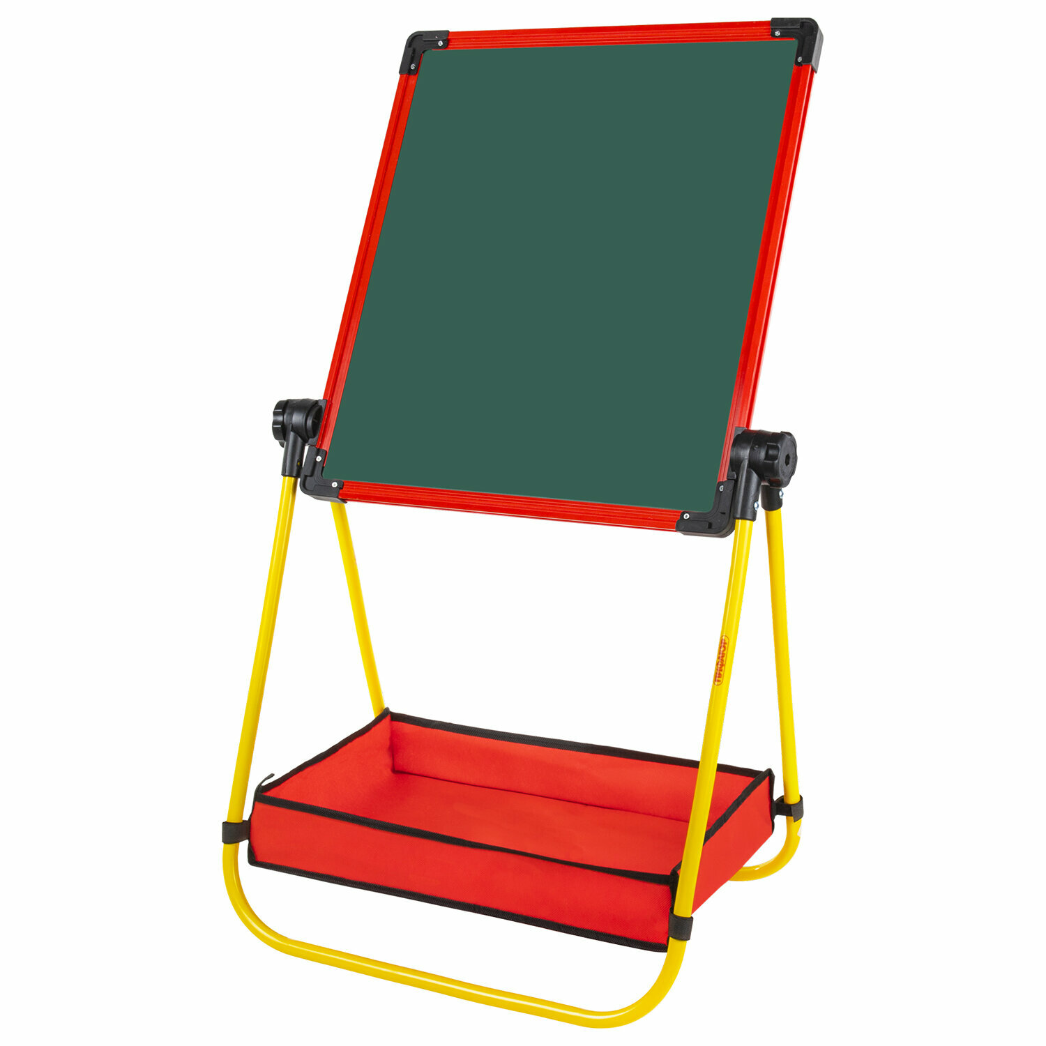 Мольберт растущий для мела/магнитно-маркерный 47х52 см, поворотный на 360 градусов, пифагор, 238149