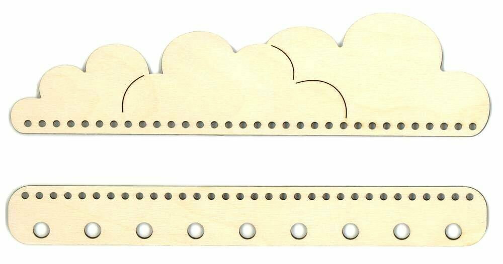 Подвес для вышивки "Облако" Щепка