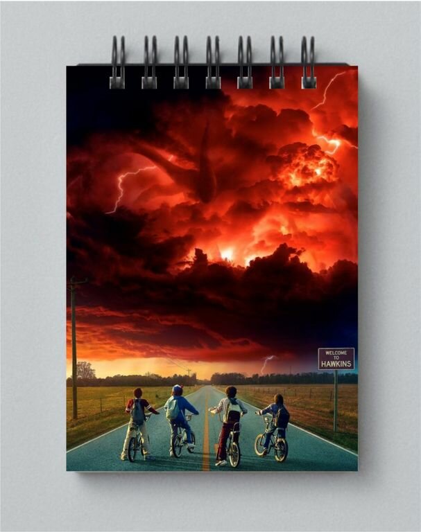 Блокнот Очень странные дела, Stranger Things №5, А4