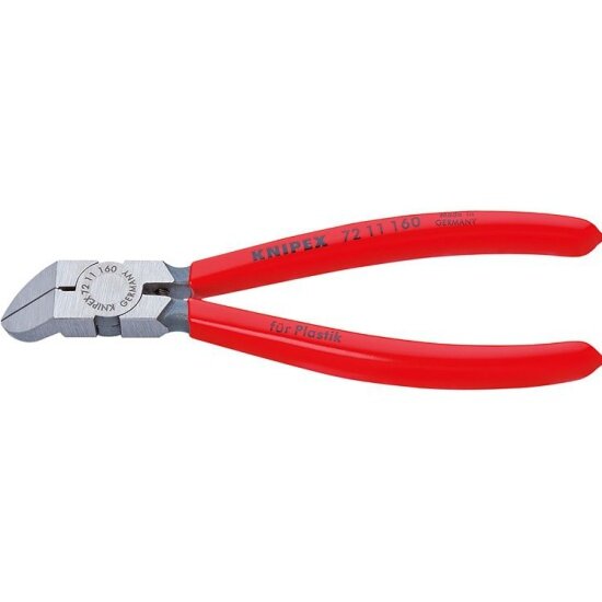 Бокорезы Knipex 7211160, для пластмассы, 160 mm