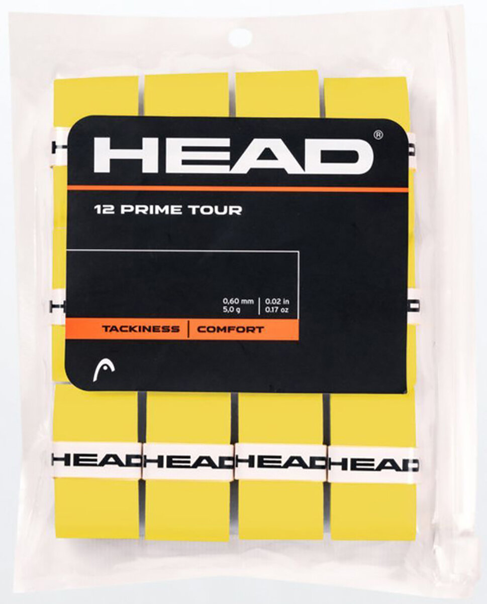Овергрипы Head Prime Tour 12 pcs Pack (Overgrip) YW Унисекс