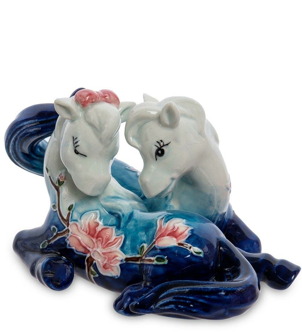 Фигурка Лошади Счастливы вместе (Pavone) A1975732 Pavone, Фарфор