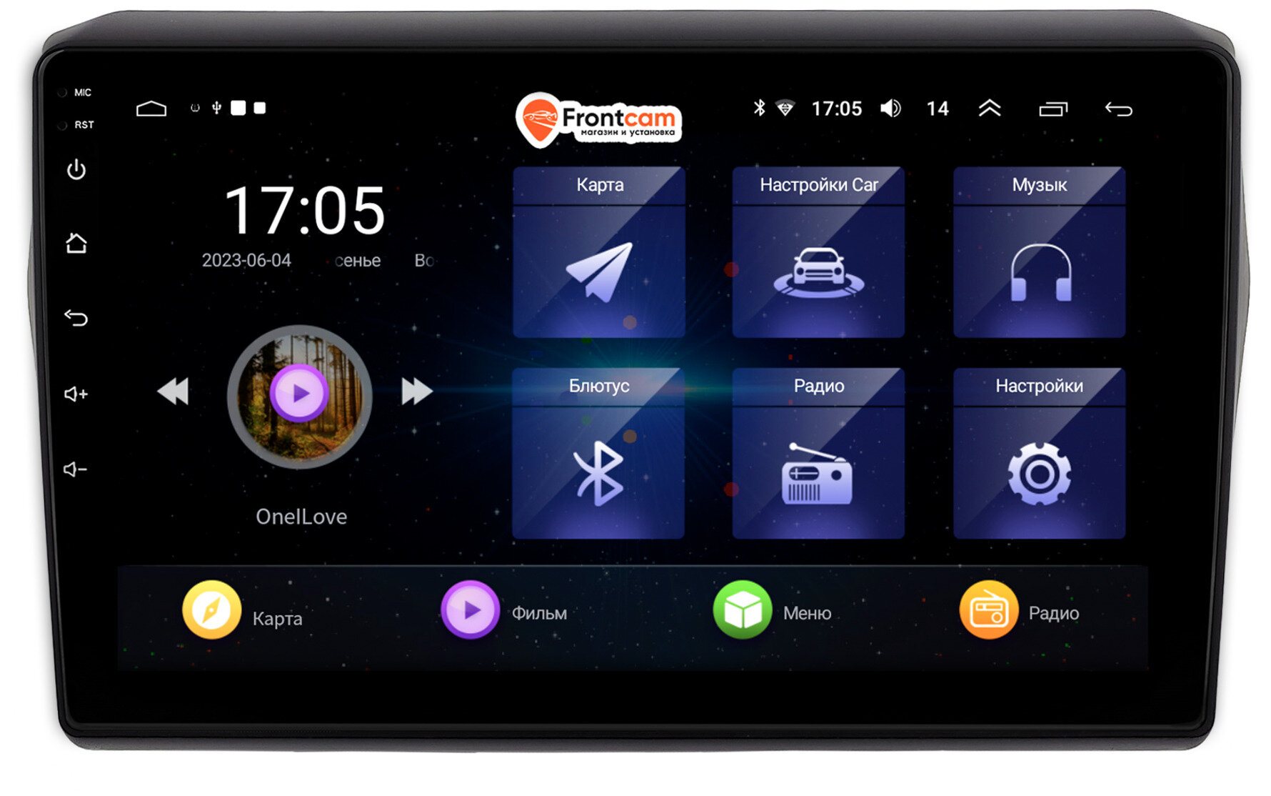 Штатная магнитола Suzuki Swift 5 2016-2024 (матовая) OEM RK10-068 на Android 10 (CarPlay, AHD, 1/32)