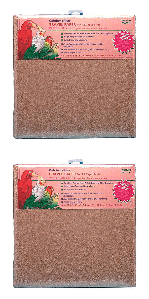 Penn-Plax набор песочное дно для клеток круглое, 36 см, 7 шт, 2 упаковки