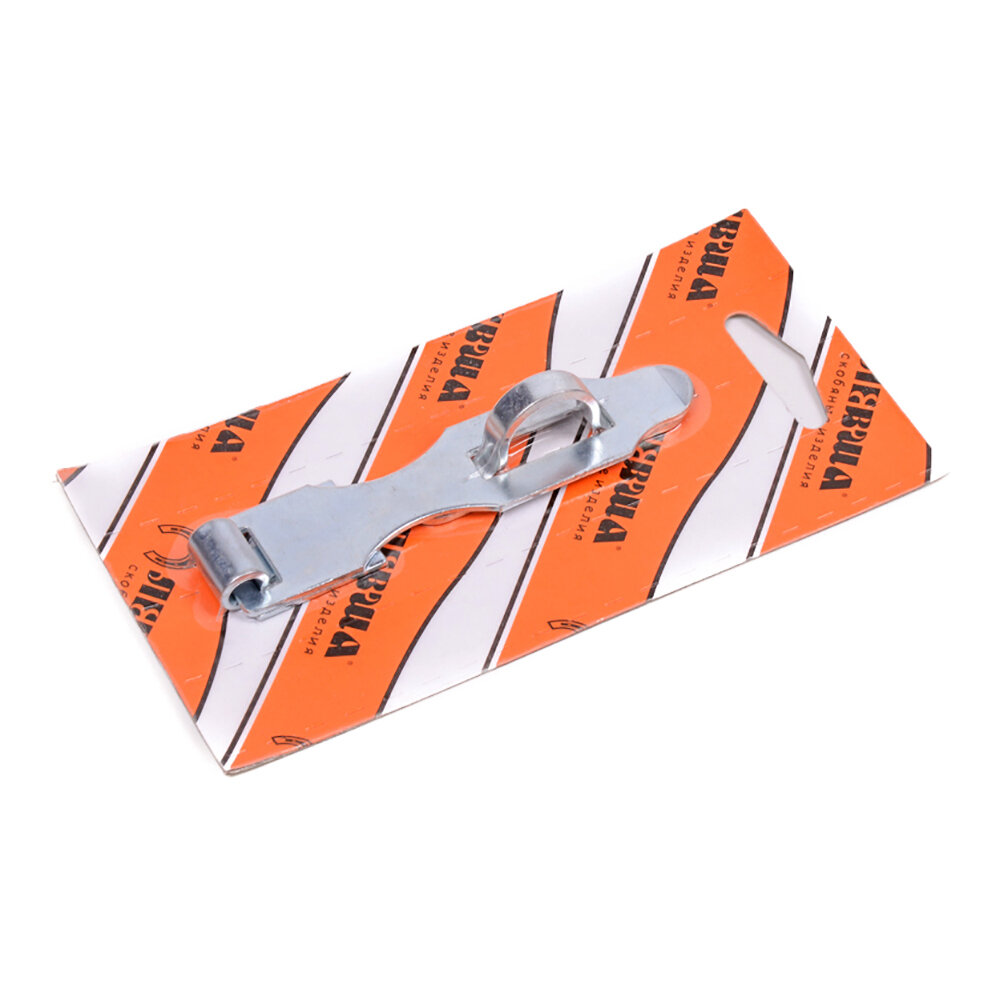 Накладка для навесного замка НД, цинк, 25х100 мм