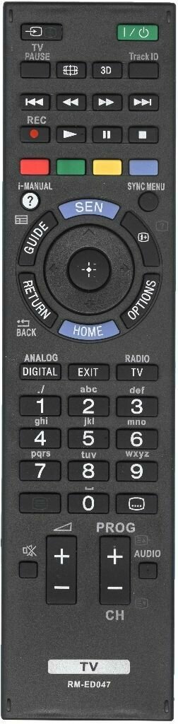Пульт для Sony RM-ED047 для телевизора Smart TV