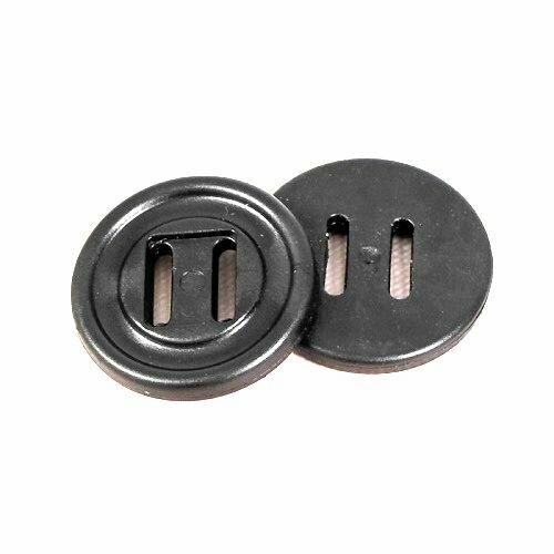 Пуговицы канада 55551 19 мм (уп.10 шт.) ПП цв. Черный "Proknopka"