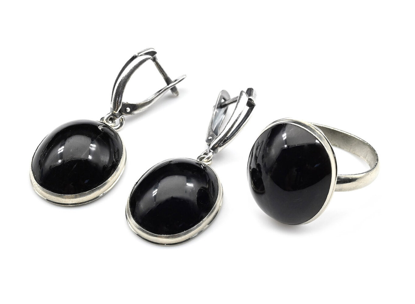 Комплект бижутерии, морион