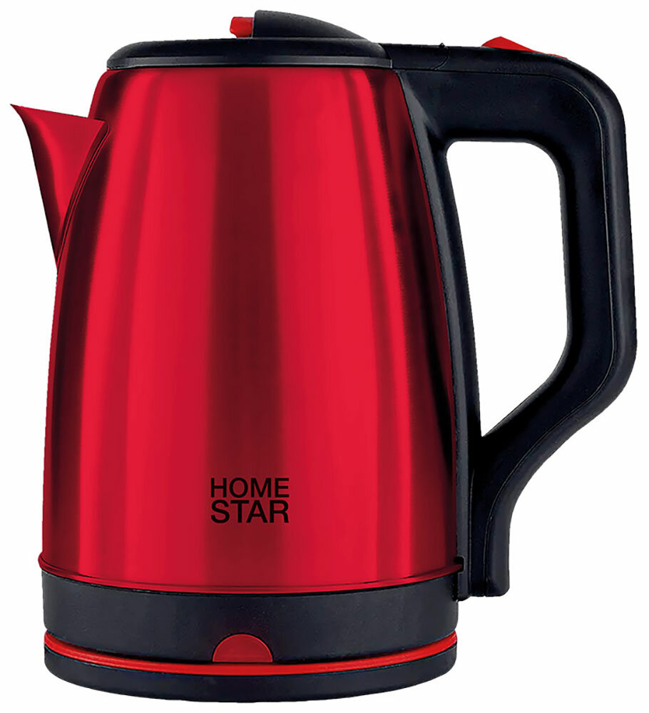 Чайник электрический Homestar HS-1003, 1.8 л, красный