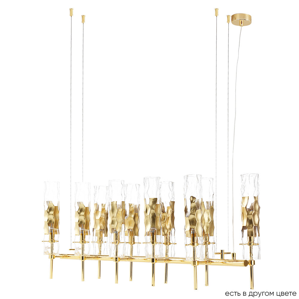 Подвесная люстра Crystal Lux PRIMAVERA PRIMAVERA SP10 GOLD