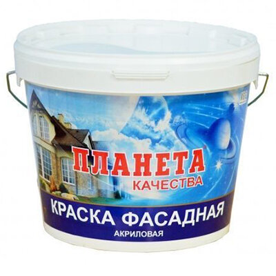 КБС ВД краска БС-19 планета качества фасадная 14кг