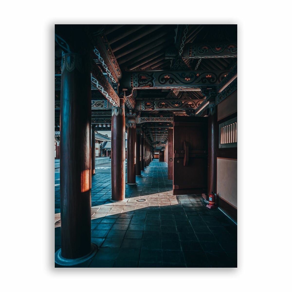 Постер, плакат на бумаге / Южная Корея / Размер 30 x 40 см