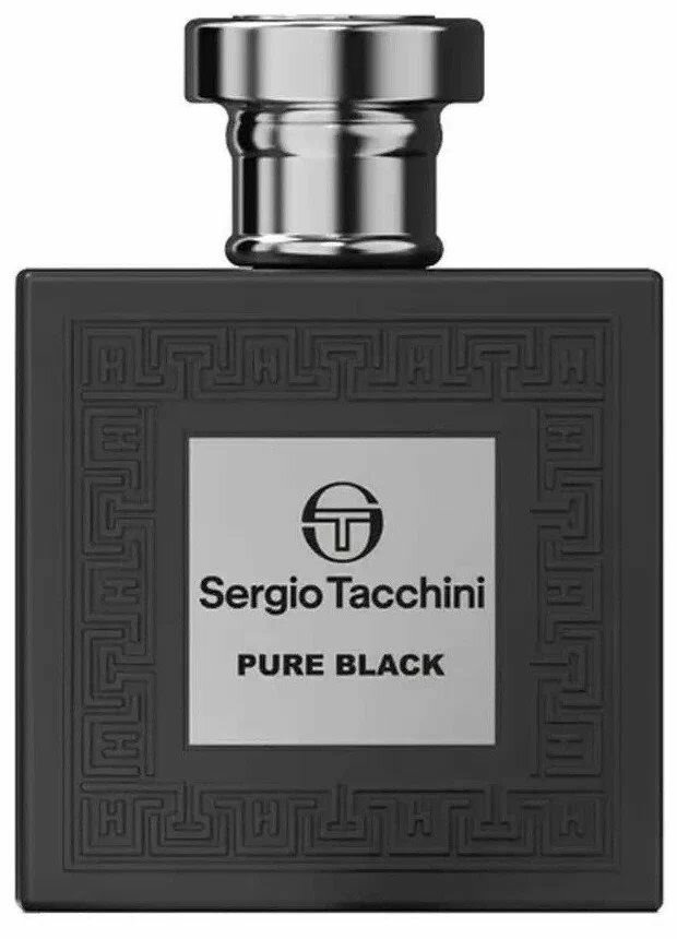 Туалетная вода Sergio Tacchini Pure Black, мужская, древесный, фужерный аромат, 100 мл