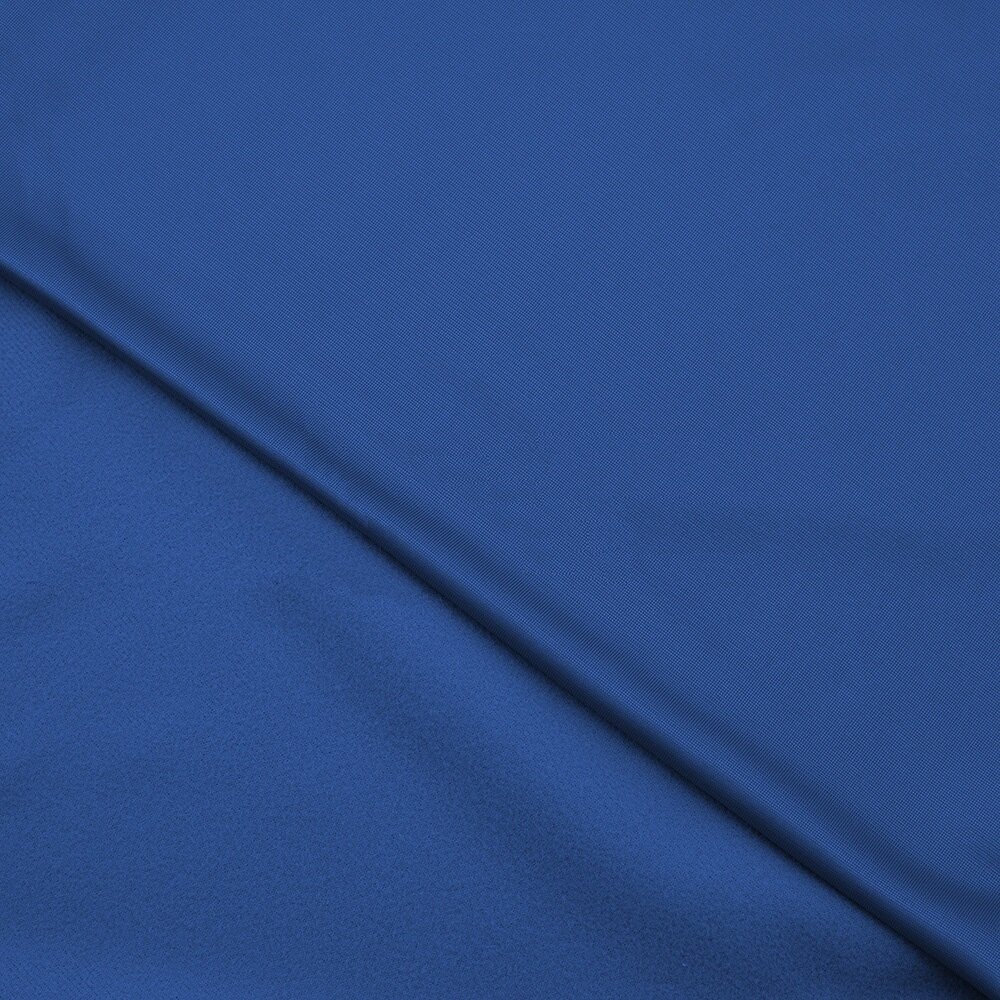 Ткань для спортивной одежды Полибрушет. Цвет василек. Готовый отрез 3*1,5м.