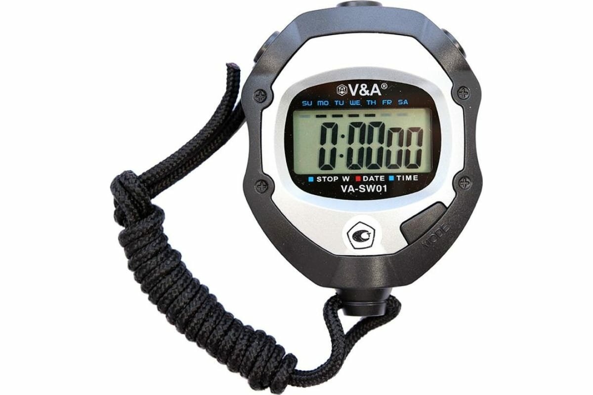 V&A VA-SW01 секундомер с поверкой к0000035317 для спортивных соревнований и тренировок