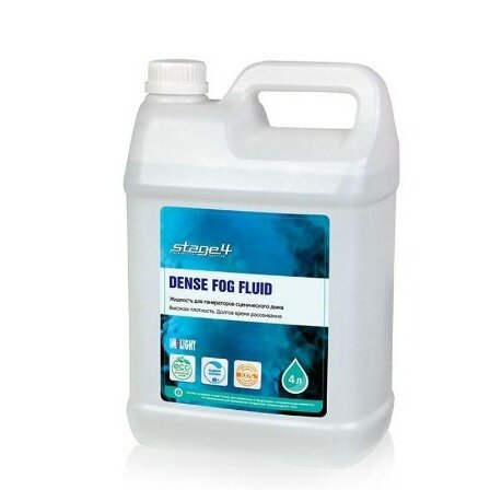 Жидкость для генератора дыма Stage4 DENSE FOG FLUID 4L