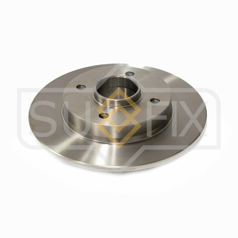 SUFIX Диск тормозной задний (249x9) FX1313; CITROEN C4 Coupe (LA_) 04-11; PEUGEOT 307 (3A/C) 00-09