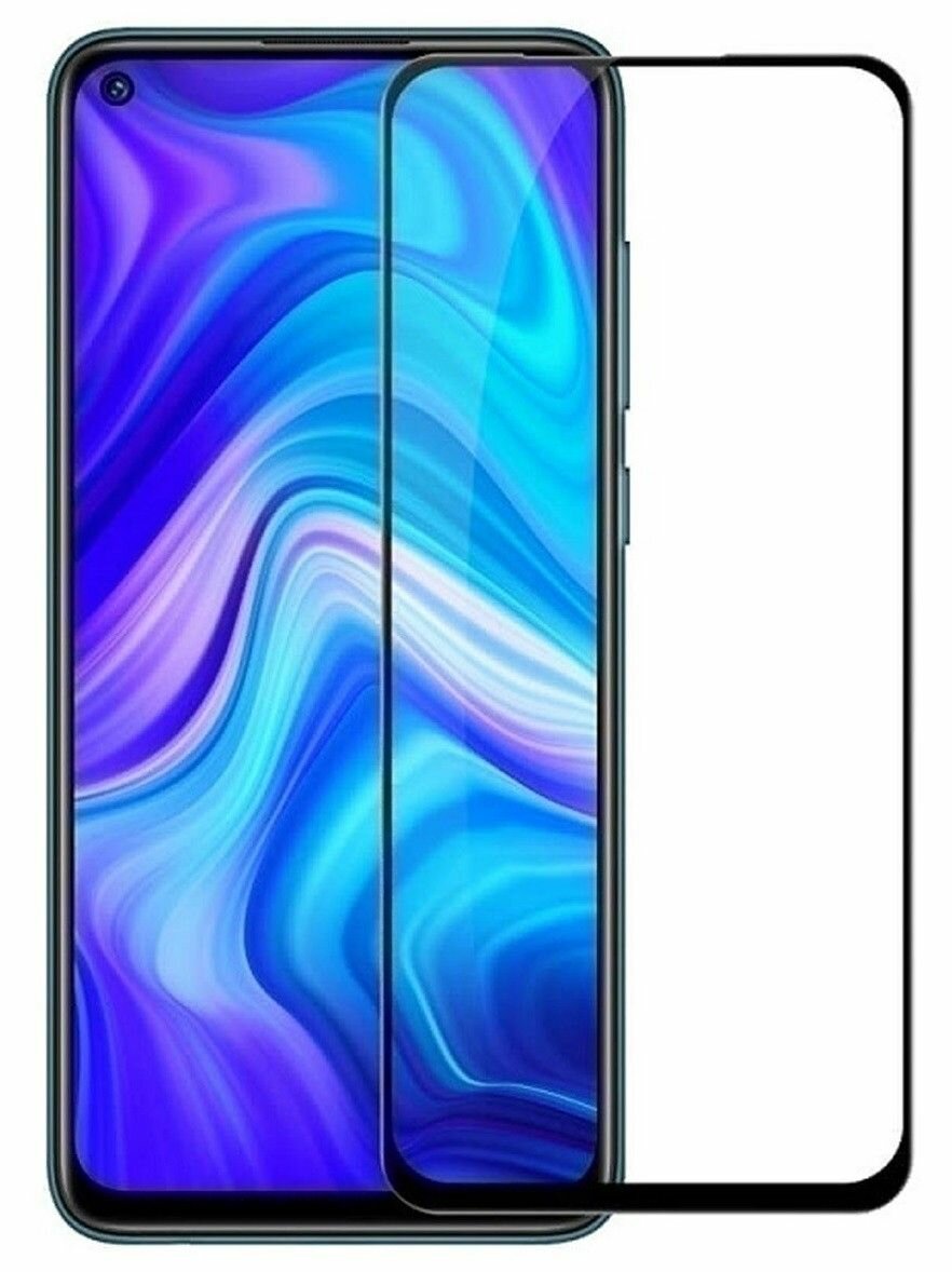 Защитное стекло FaisON для Xiaomi Redmi Note 9 / Xiaomi Redmi Note 9T полноэкранное черное