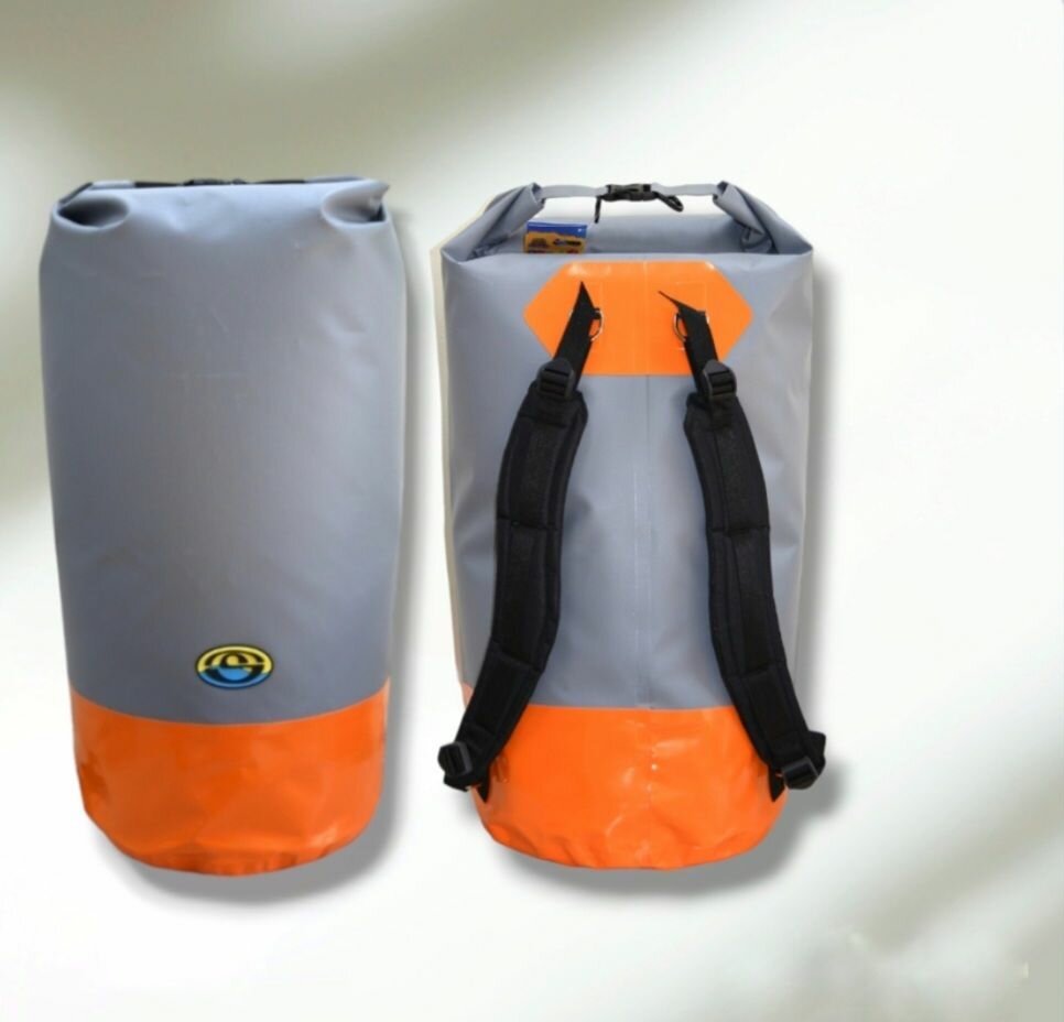 Гермоупаковка Герморюкзак с лямками 60л пвх Stream оранжевый