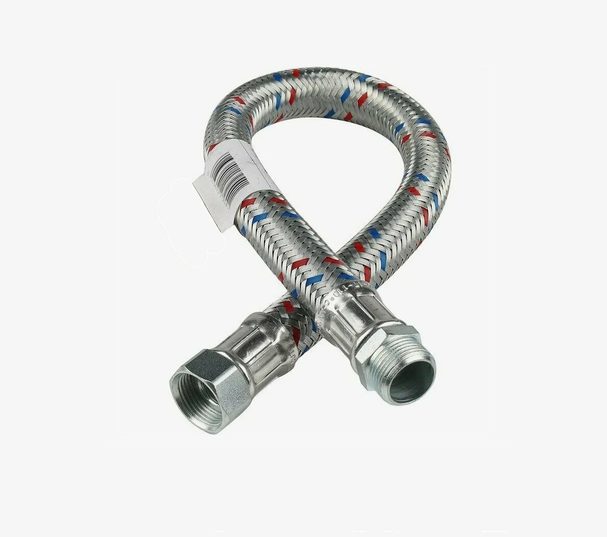 Гибкая подводка для воды Гигант 1", 1,8 м, гайка-штуцер, Victoria