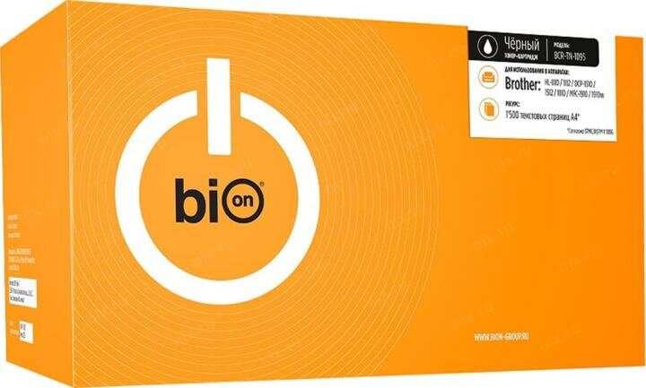 Bion TN-1095 Картридж для Brother HL-1110/1112/DCP-1510/1512/1810/MFC-1910/1910w (1'500 стр.)