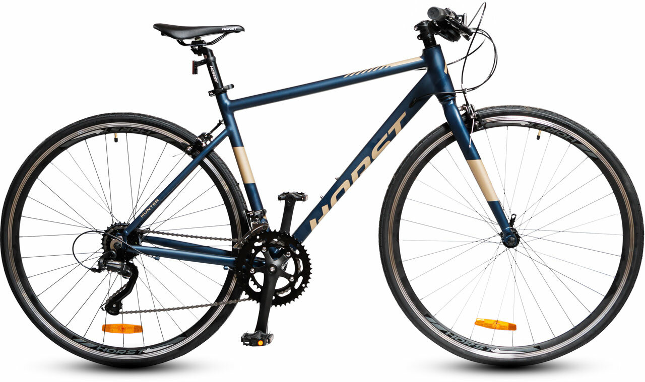 HORST Hunter 700c 2024 синий/бронза 48 см