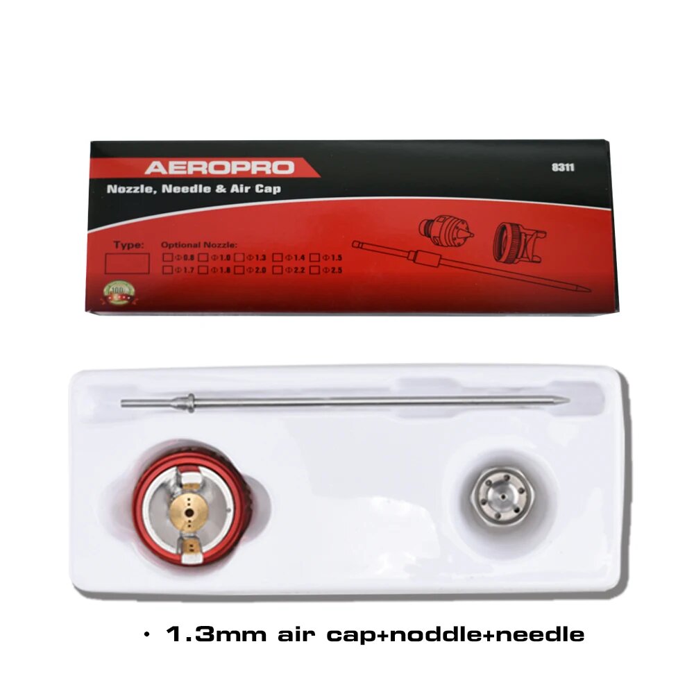 AeroPro LVLP пистолет-распылитель A610 1.3 nozzle set
