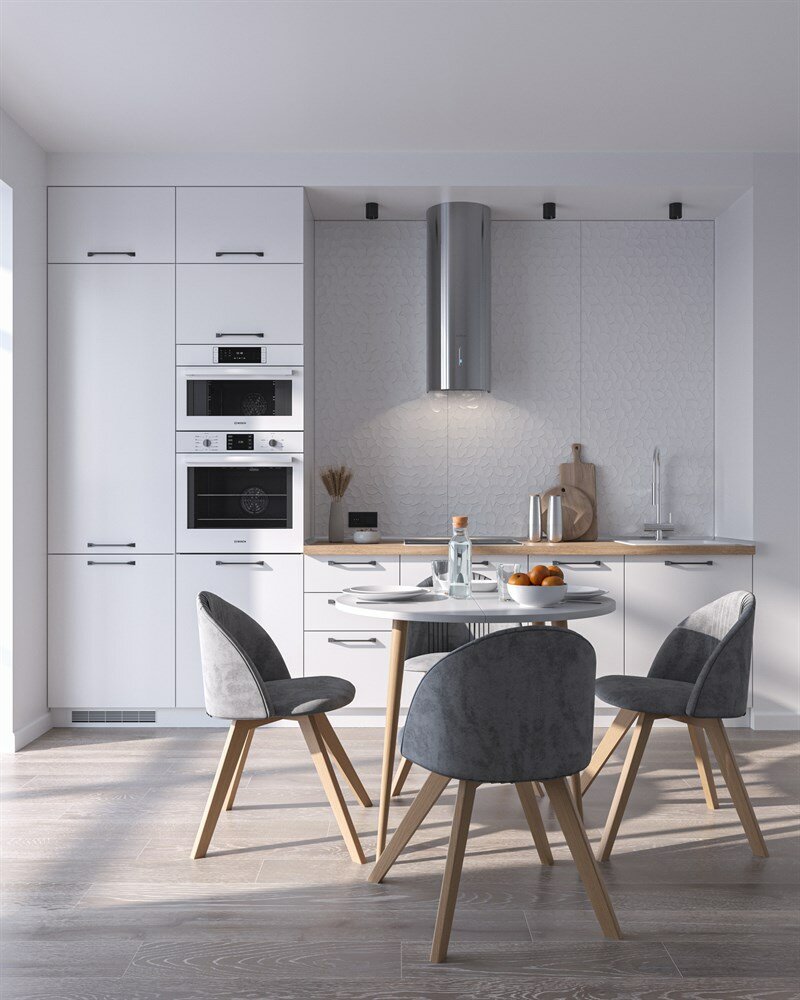 Элана Кухонный гарнитур беатрис №1 БЕЛАЯ Белый