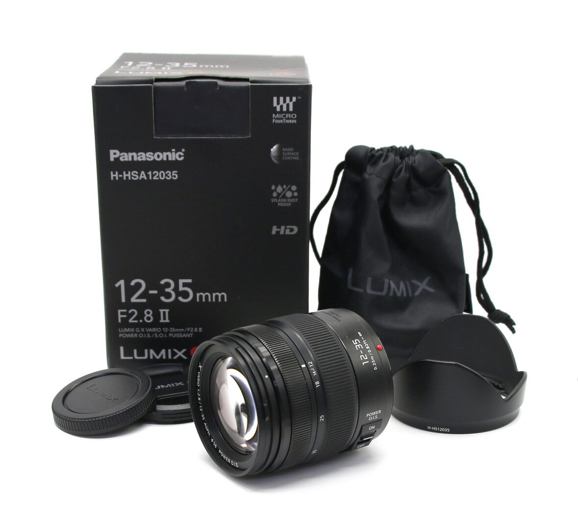 Panasonic Lumix G X Vario 12-35mm f/2.8 II ASPH. Power O.I.S. в упаковке