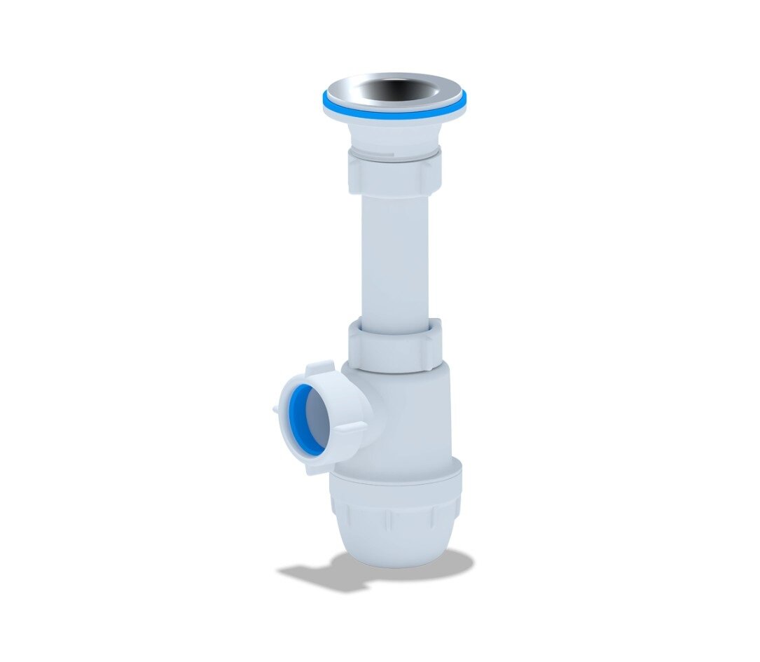 Сифон для раковины АНИ пласт Юнг BM1000, 1 1/4"х32мм