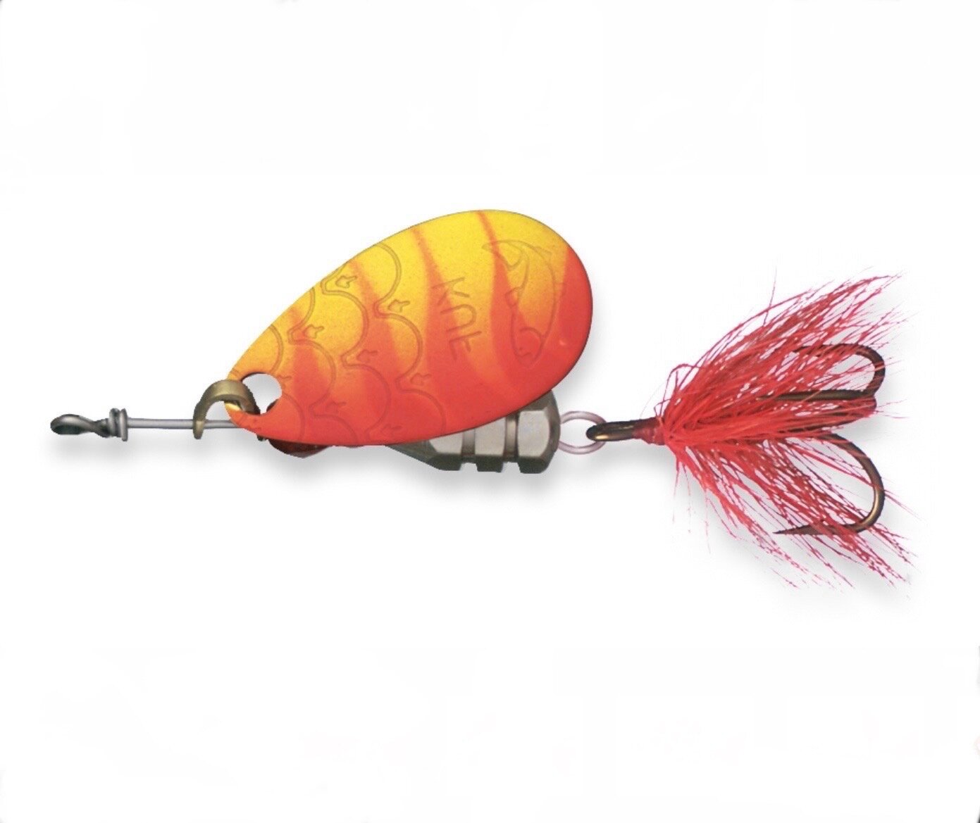 Блесна вращающаяся Kuusamo Kuf-Lippa 5 с оперением FYe/FR-B