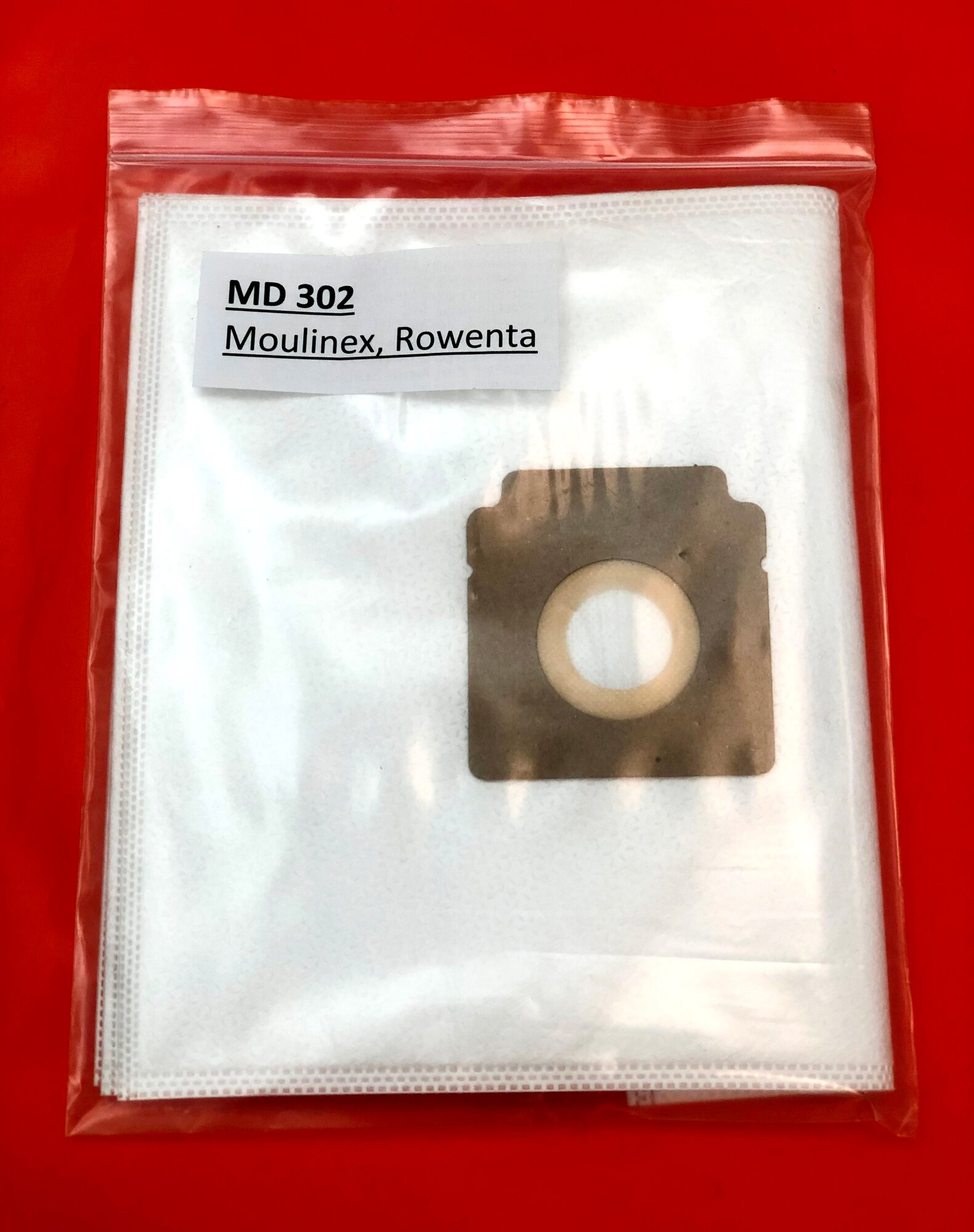 Комплект мешки пылеcборники MD 302 для пылесоса Moulinex, Rowenta