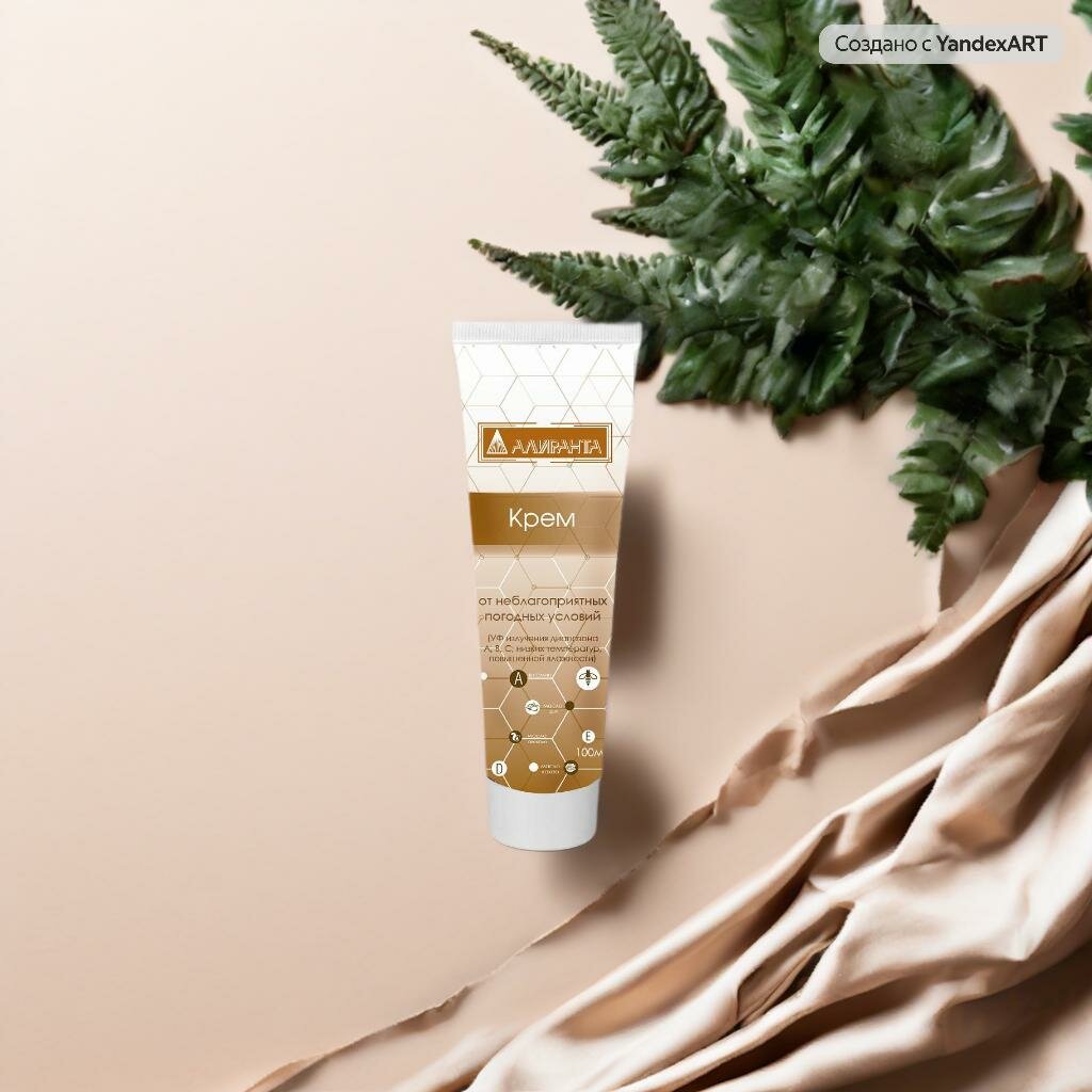 Крем от неблагоприятных погодных условий (УФ излучения диапазона А, В, С; низких температур, повышенной влажности алиранта SPF-30, 100 мл