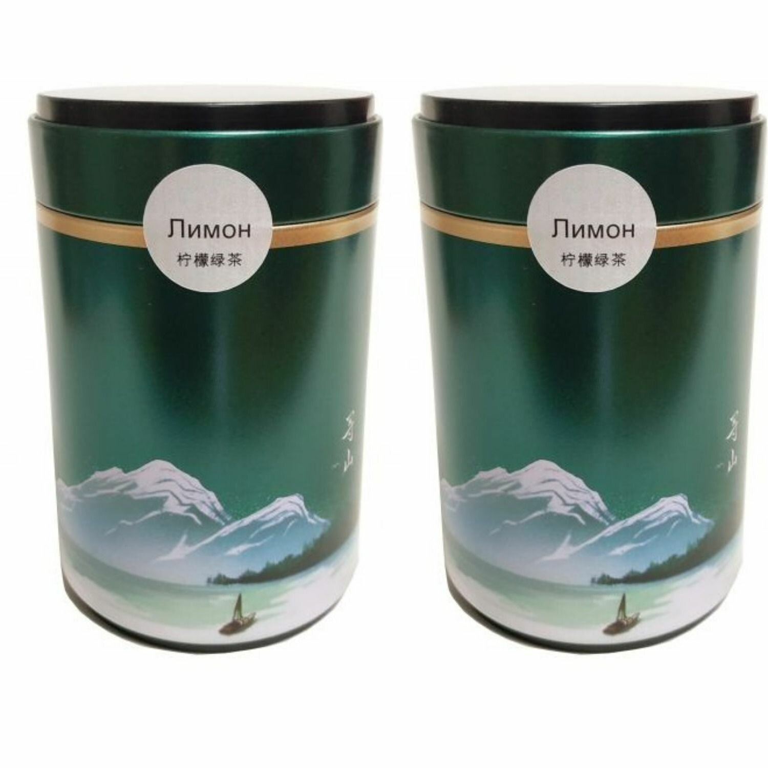 Чю Хуа Чай зеленый Лимон, листовой, 100 г, 2 уп