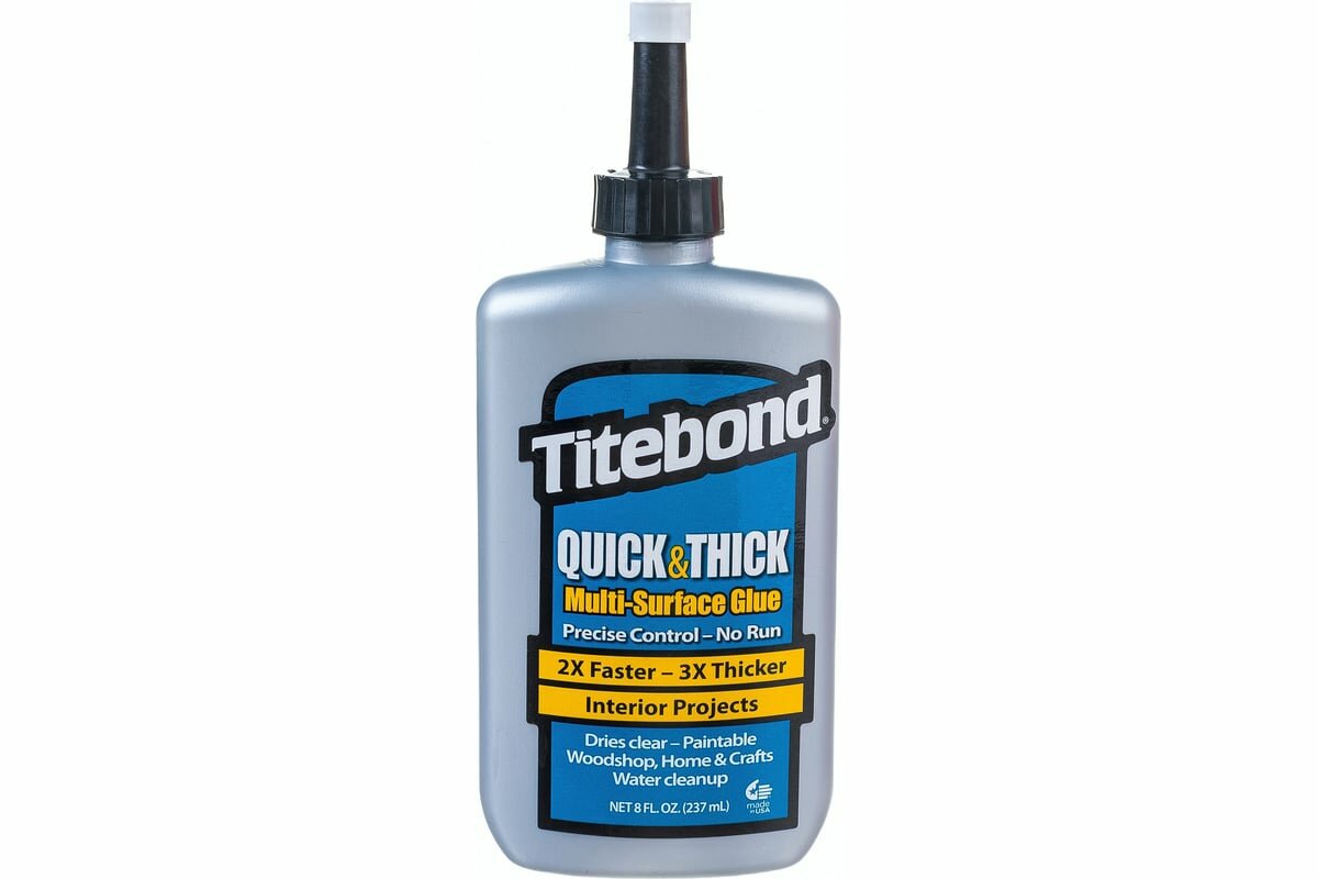 Titebond Клей Quick & Thick. Не растекается и не капает. 2403